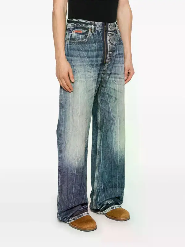Martine Rose Wide-leg Jeans - Blue