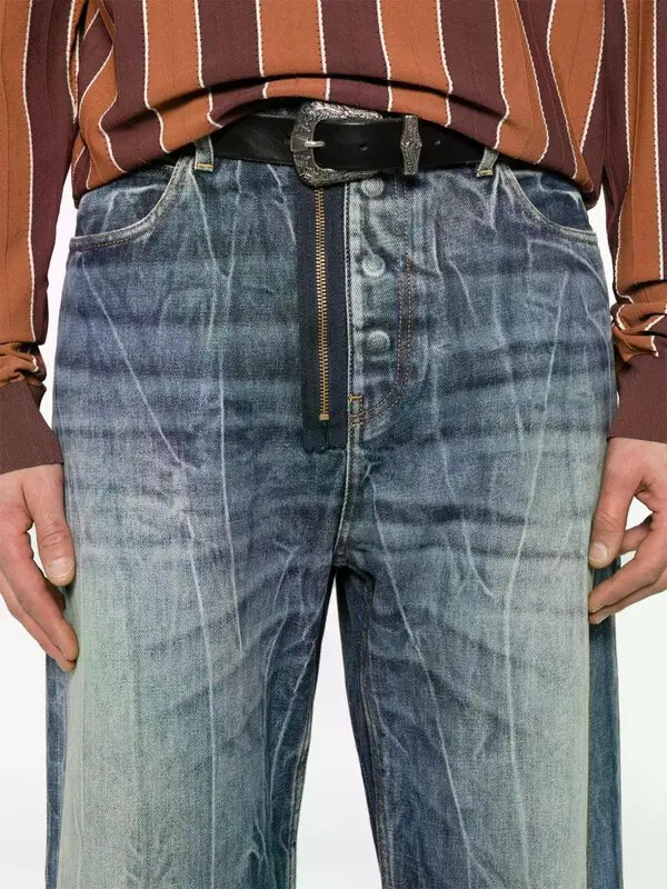 Martine Rose Wide-leg Jeans - Blue