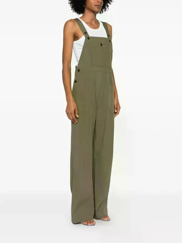 P.a.r.o.s.h Poplin Jumpsuit - Green