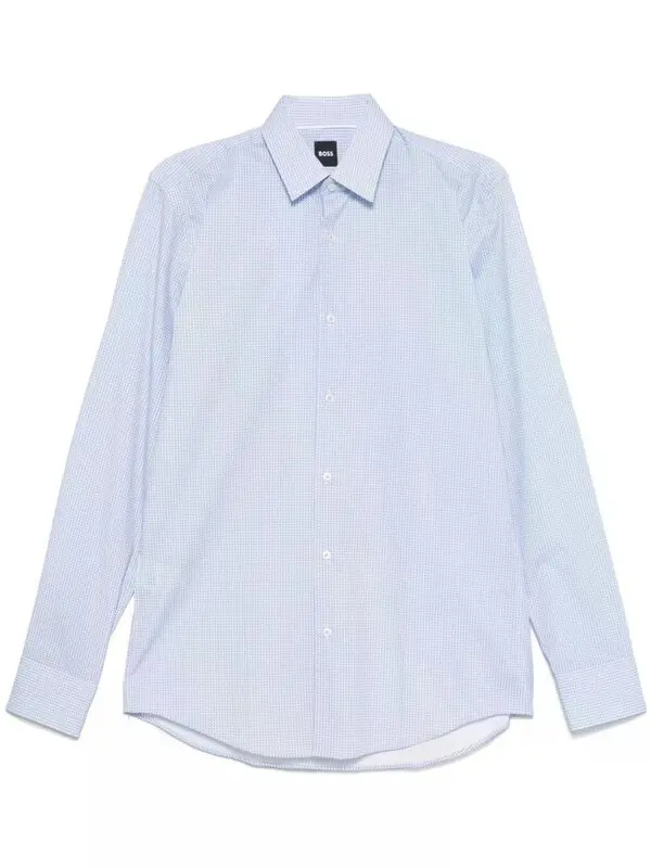 BOSS Printed Shirt - Blue
