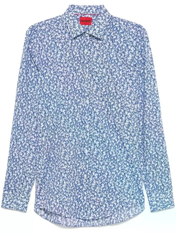 Hugo Printed Cotton Shirt