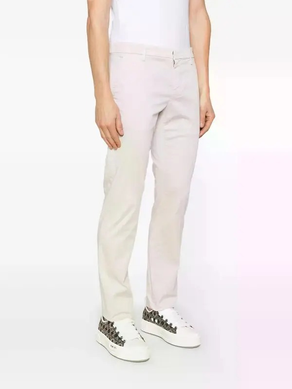 DONDUP Cotton Tapered Trousers