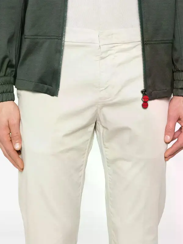 DONDUP Cotton Tapered Trousers