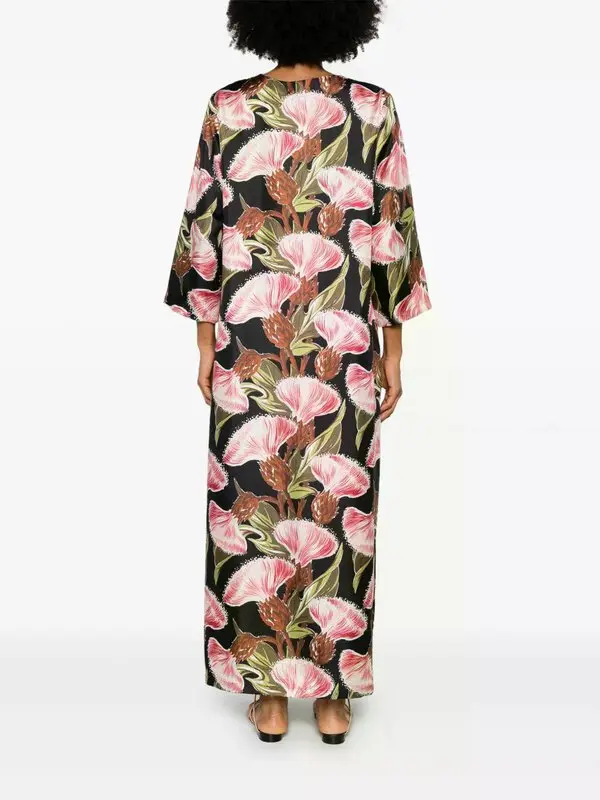 P.a.r.o.s.h Floral-print Maxi Dress