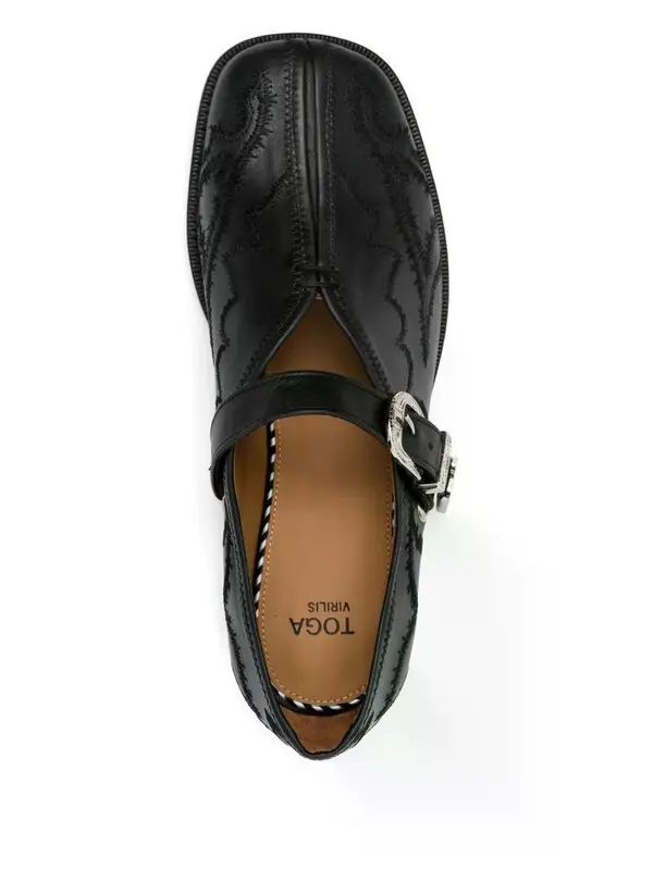 TOGA VIRILIS Embroidered Loafers