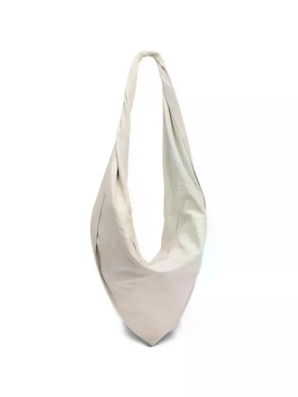 LEMAIRE Scarf Bag In Leather - Neutrals