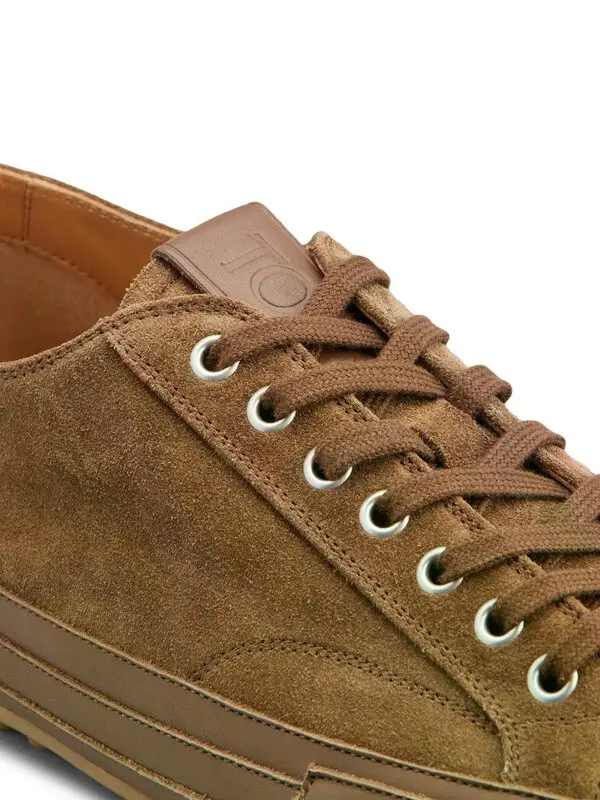 TOD'S Suede Sneakers - Brown