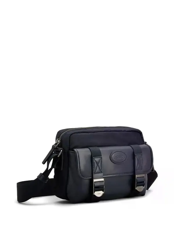 TOD'S Leather Messenger Bag - Blue