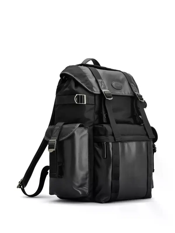 TOD'S Leather Backpack - Black