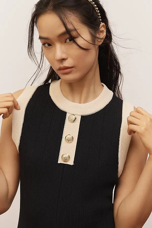 short sleeve knit dress midi Navy Short Sleeve Waffle Weave Midi Dress