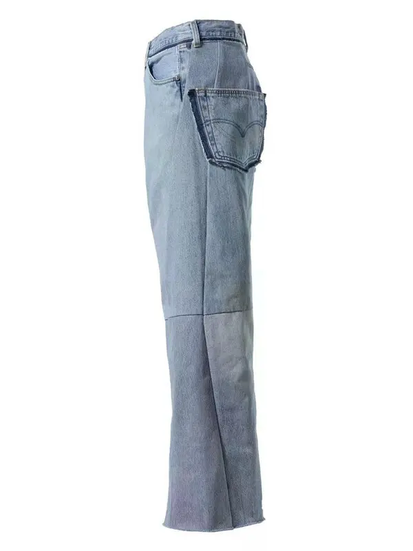 Readymade Panelled Bootcut Jeans