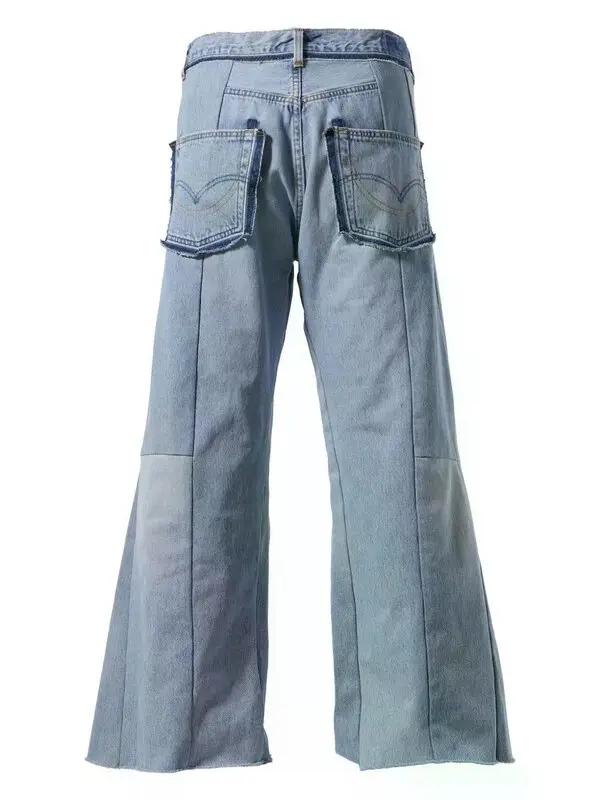 Readymade Panelled Bootcut Jeans