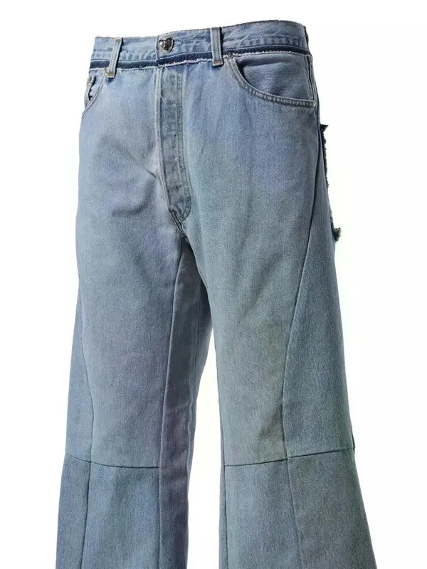 Readymade Panelled Bootcut Jeans