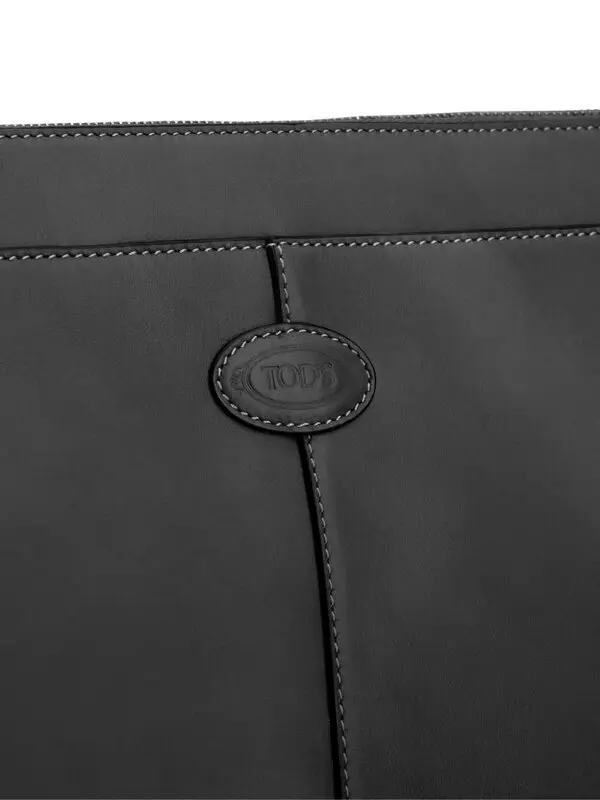 TOD'S Leather Clutch - Black