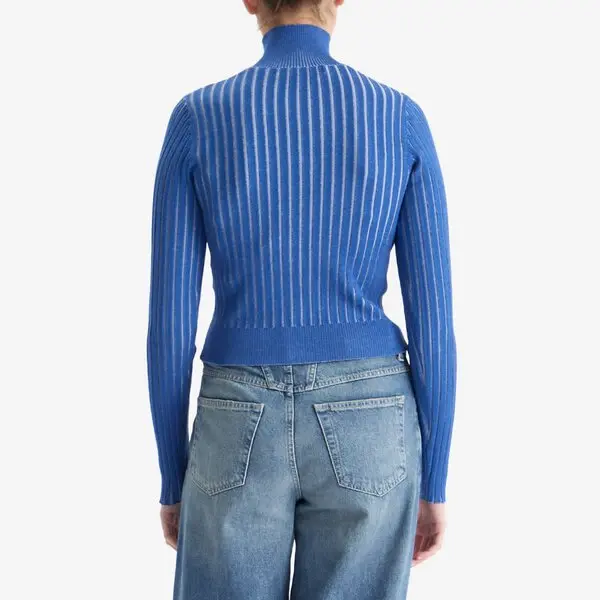 Daily Paper Dias Knit Cardigan - Tue Blue | Editorialist