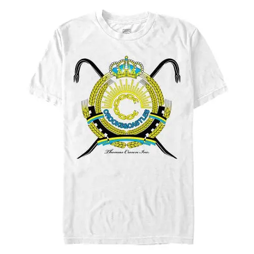 CROOKS & CASTLES Thomas Crown Inc. Coat Of Arms Graphic T-shirt - White