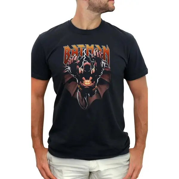 BATMAN Lightning Logo Graphic T-shirt