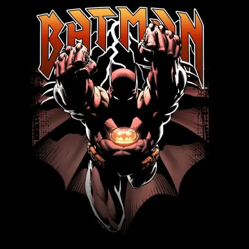 BATMAN Lightning Logo Graphic T-shirt