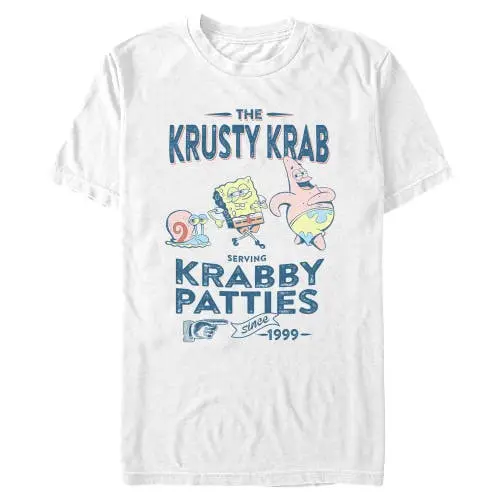 SPONGEBOB SQUAREPANTS The Krusty Krab Since 1999 Graphic T-shirt