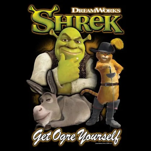 SHREK Get Ogre Yourself Graphic T-shirt