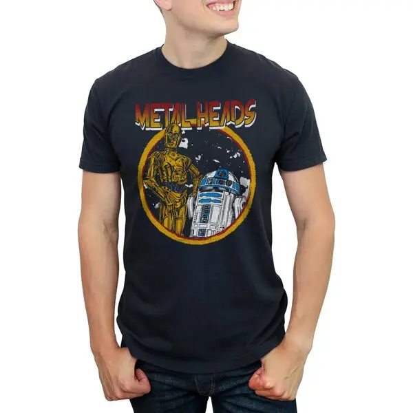 STAR WARS: A NEW HOPE Metal Heads Short Sleeve Graphic T-shirt