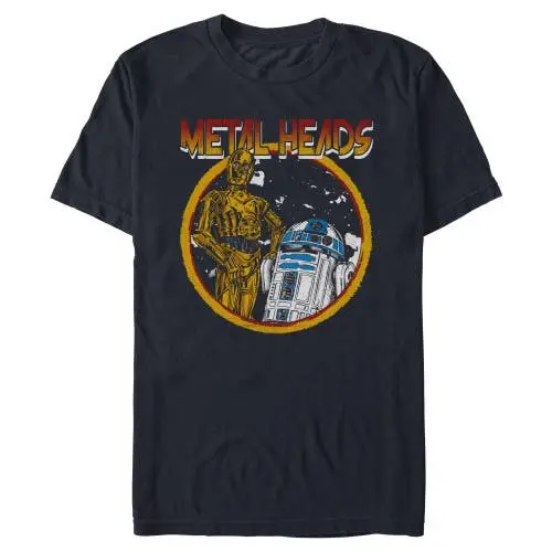 STAR WARS: A NEW HOPE Metal Heads Short Sleeve Graphic T-shirt