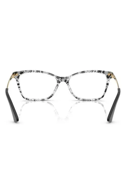 Dolce & Gabbana 56mm Rectangle Eyeglasses