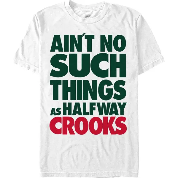 CROOKS & CASTLES Ain't No Such Things Graphic T-shirt - White