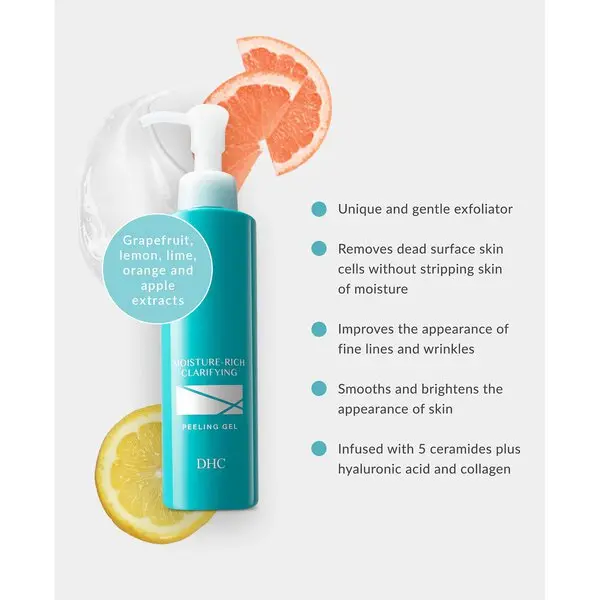 DHC Moisture-rich Clarifying Peeling Gel Exfoliator4.9 Oz