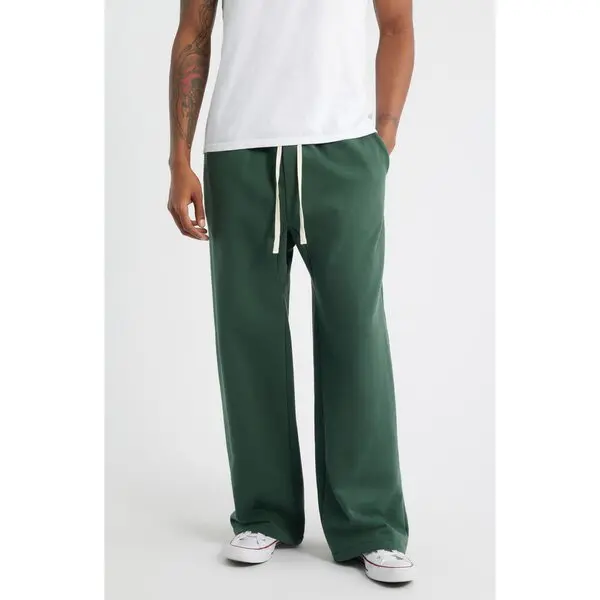 ELWOOD Heavyweight Fleece Sweatpants - Emerald