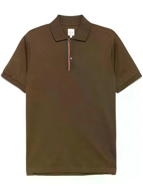Paul Smith Short-sleeved Polo Shirt - Brown