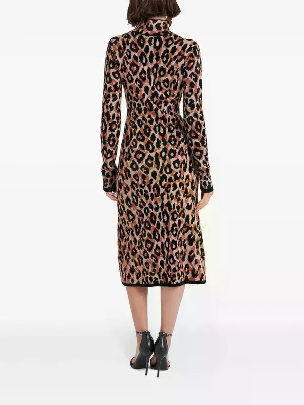 Buy TEMPERLEY LONDON Adonis Knitted Dress - Brown At 49% Off | Editorialist