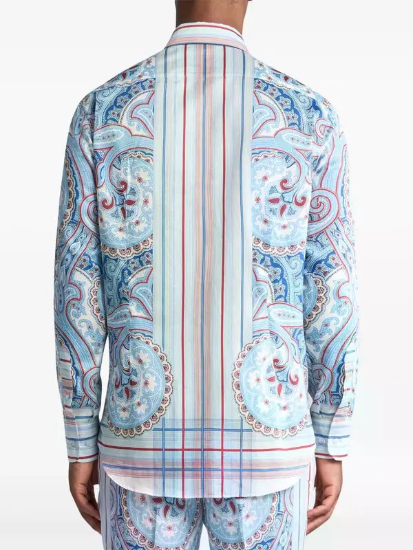 Etro Paisley-print Cotton Shirt