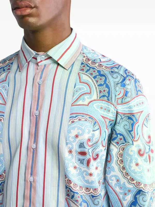 Etro Paisley-print Cotton Shirt