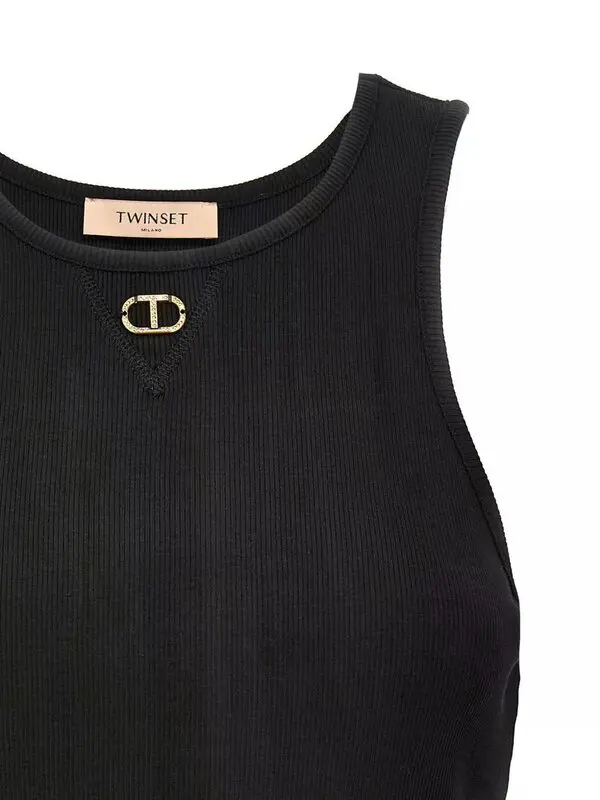TWINSET Oval Tank Top