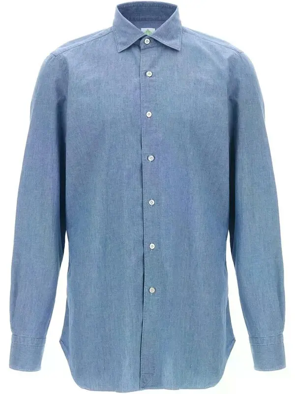 FINAMORE 1925 Gaeta Shirt - Blue