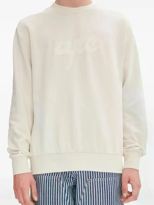 A.p.c. Logo-print Sweatshirt