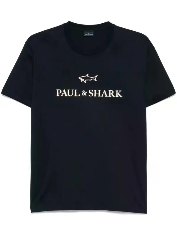 Paul & Shark Logo-print T-shirt - Blue