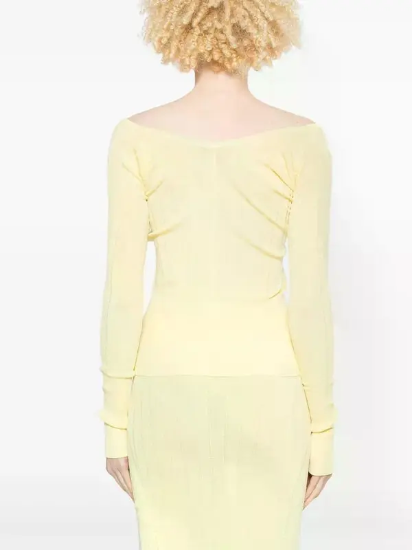 Jacquemus Le Sommet Pralù Top - Yellow