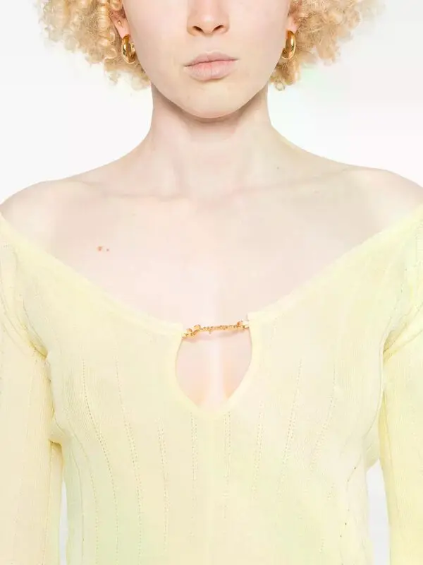 Jacquemus Le Sommet Pralù Top - Yellow