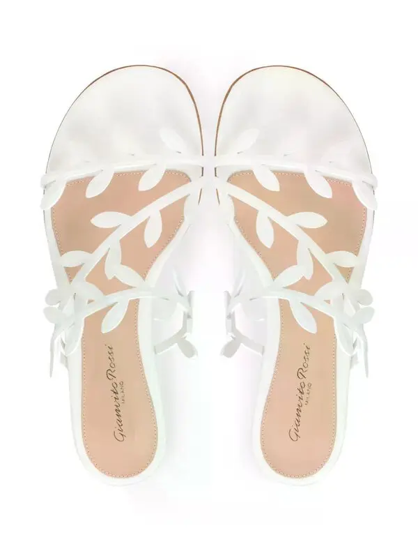 GIANVITO ROSSI Flavia Sandals - White