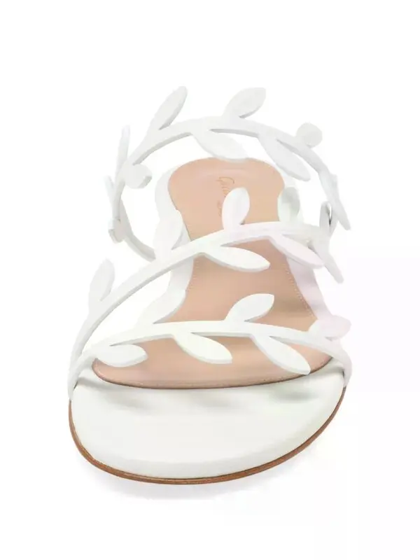 GIANVITO ROSSI Flavia Sandals - White