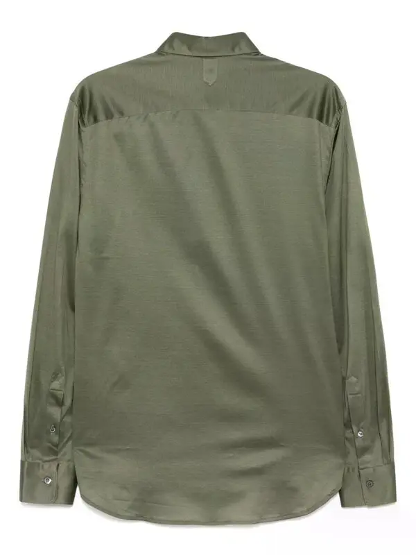 Canali Button-up Shirt - Green