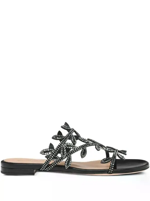 GIANVITO ROSSI Flavia Sandals - Black