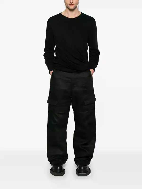 Rick Owens Stefan Cargo Trousers - Black