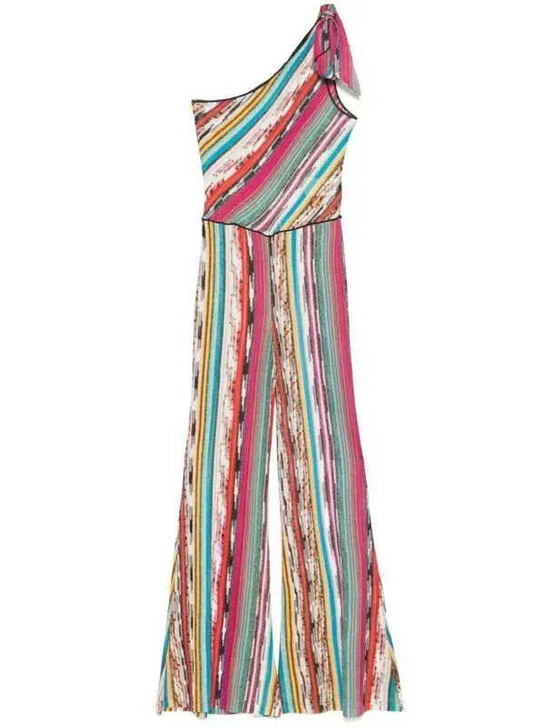 Missoni Stripe Jumpsuit - Pink