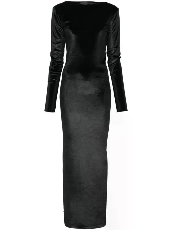 ATU BODY COUTURE Velvet Maxi Dress