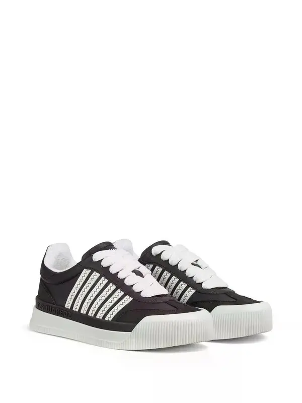 Dsquared2 Striped Sneakers - Black