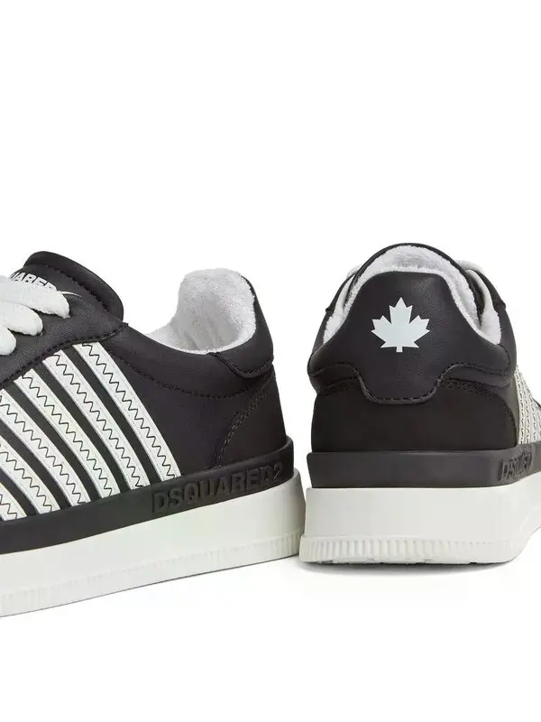 Dsquared2 Striped Sneakers - Black