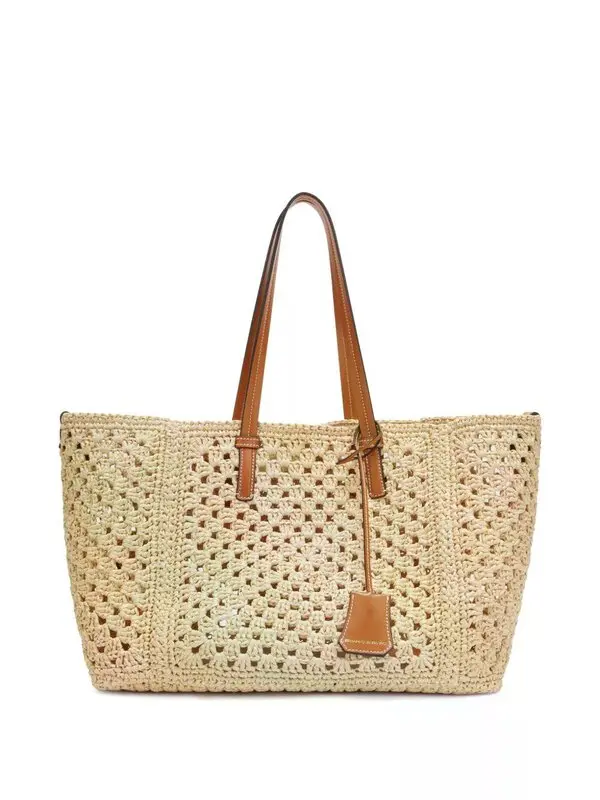 Ermanno Scervino Crochet Tote Bag